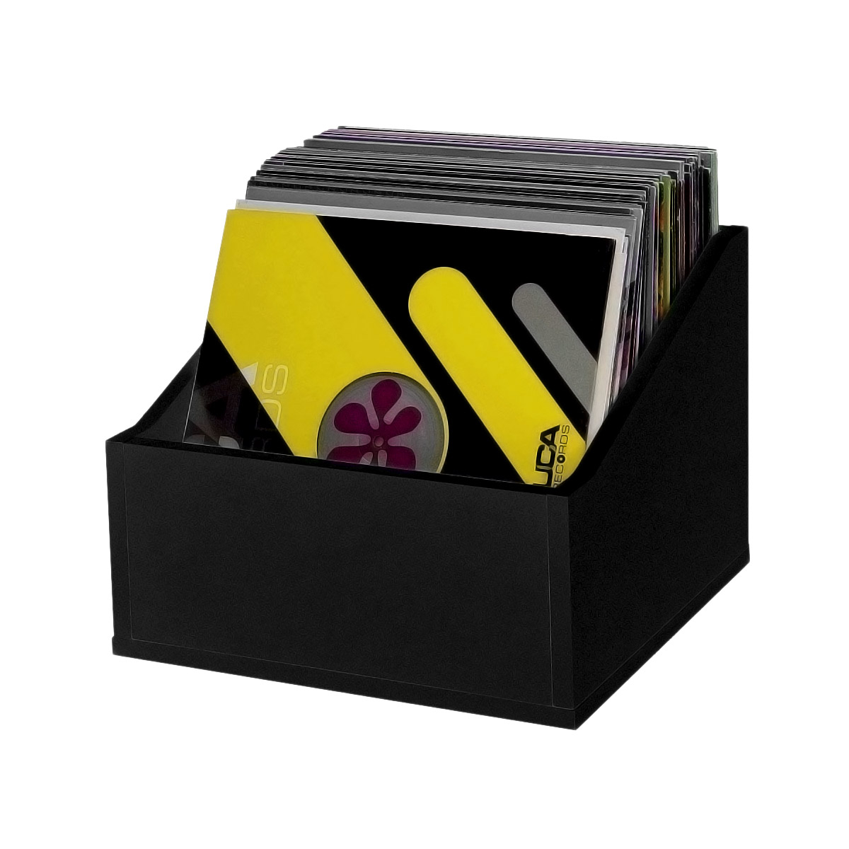 Bac Vinyle 110 Noir : Mobilier Home DJ Glorious DJ - Univers Sons