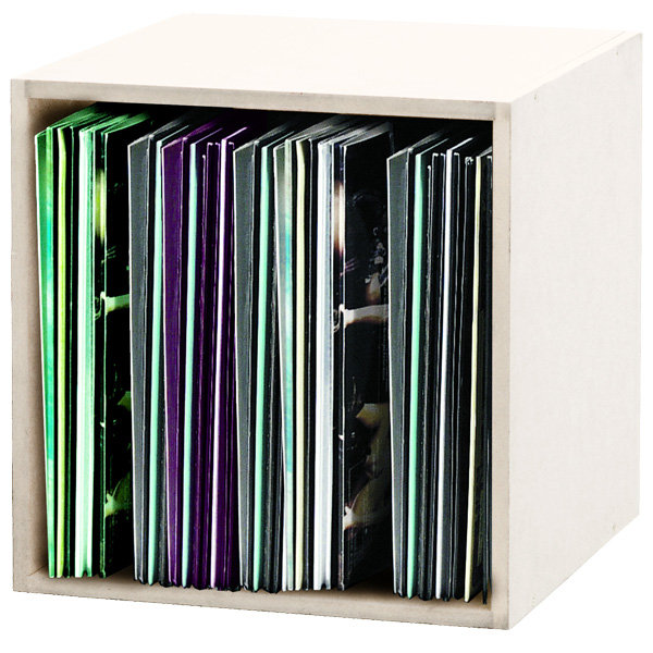 Glorious DJ Record Box 110 White - Mobilier home DJ Univers Sons
