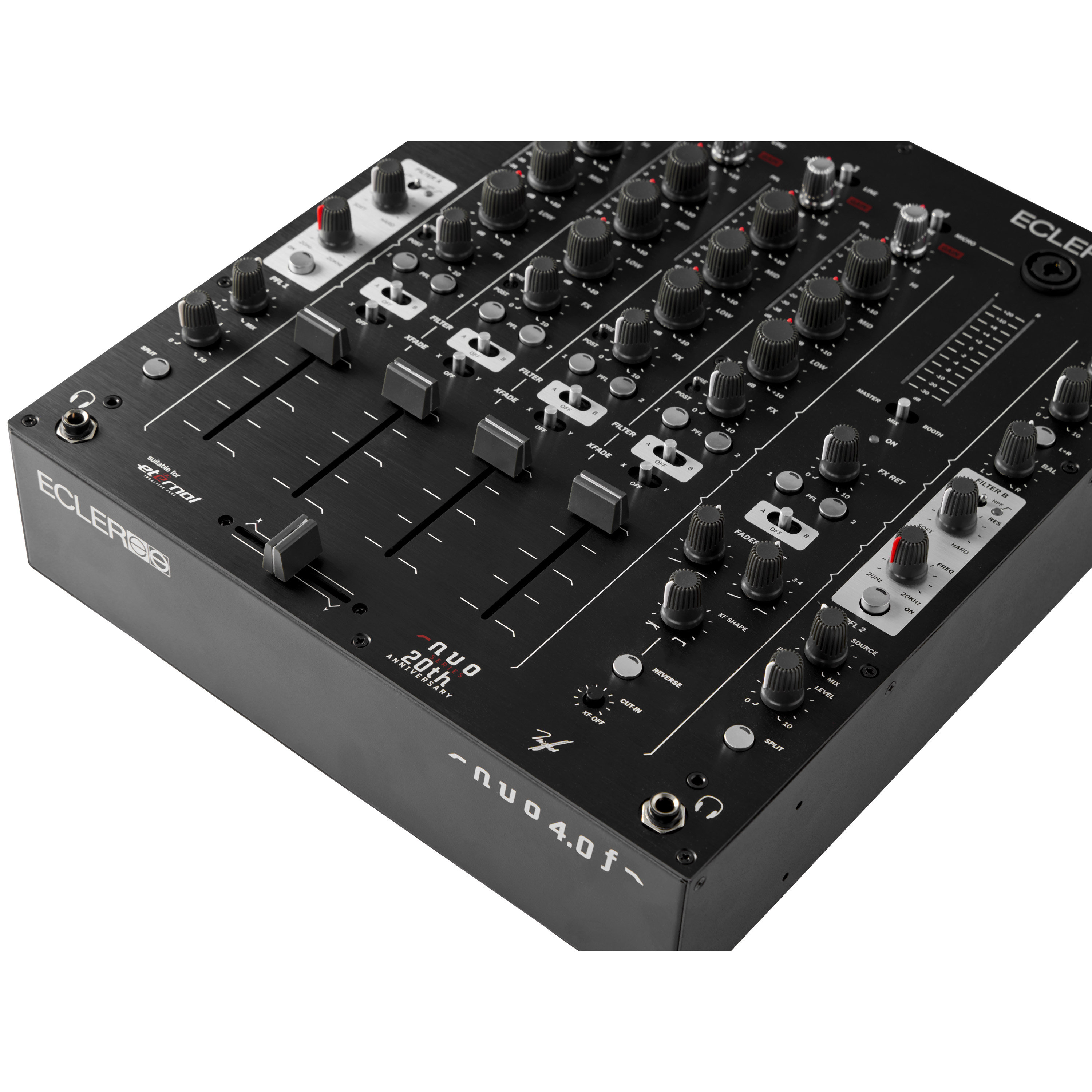 Ecler NUO 4.0F Black 20th Anniversary - Table de mixage DJ Univers Sons