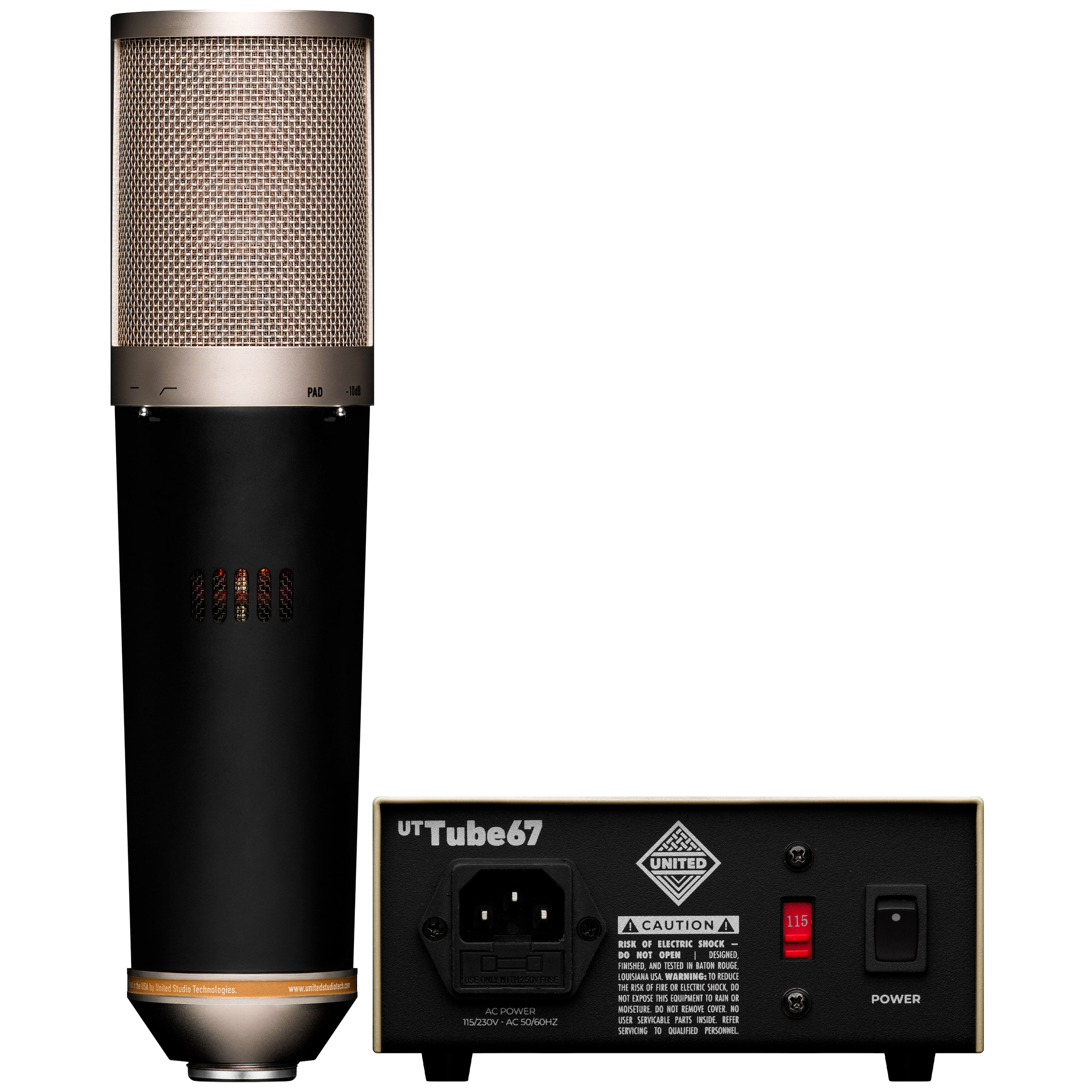 United Studio Technologies UT Tube 67 - Micro statique Univers Sons