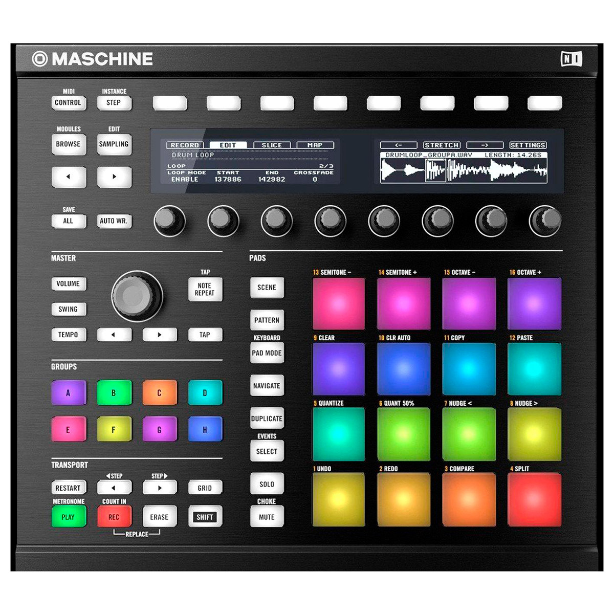 Native Instruments Maschine MK2 - Contrôleur MIDI Univers Sons