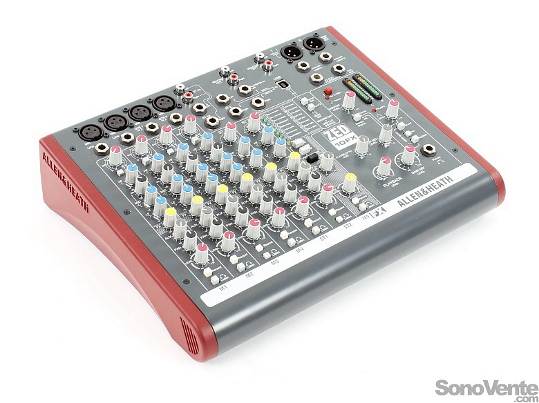 ZED 10 FX : Console de Mixage Analogique Allen & Heath - Univers Sons