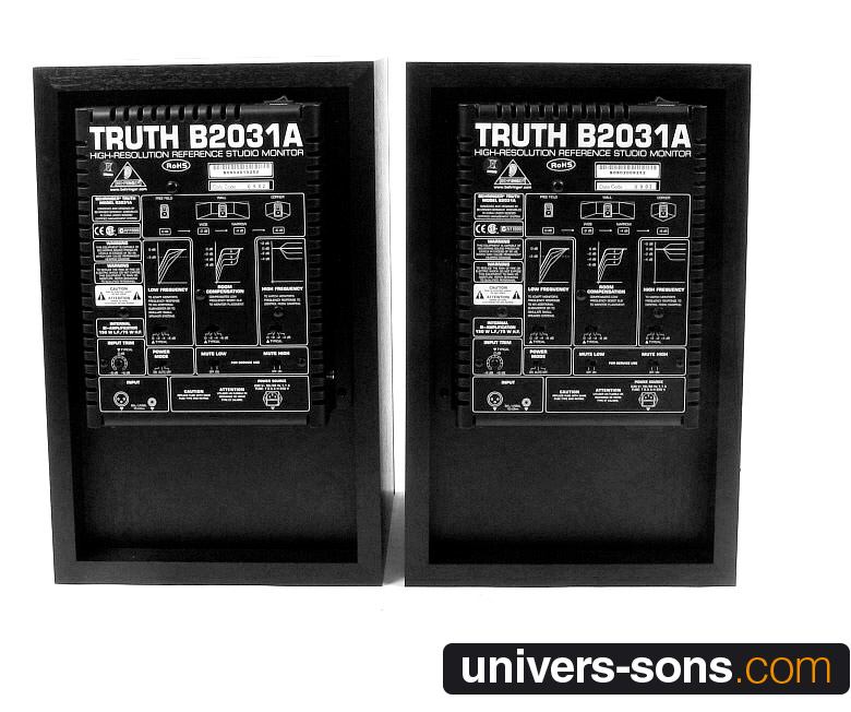 Behringer TRUTH B2031A (La Paire) - Enceinte de monitoring Univers Sons