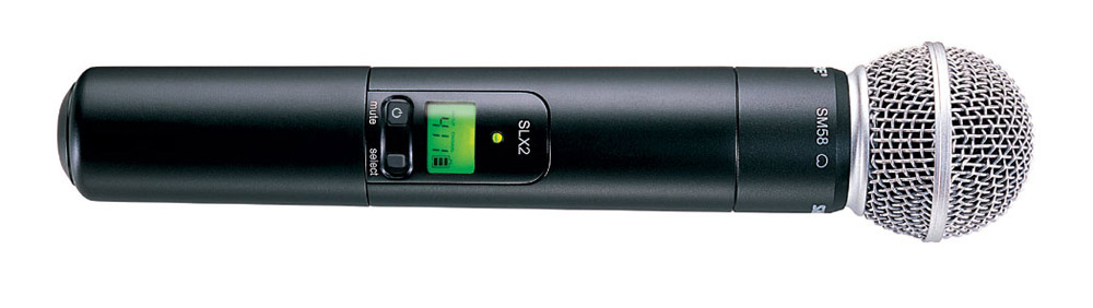 SLX 2 SM58 Freq L4 : Micro HF Chant Shure - Univers Sons