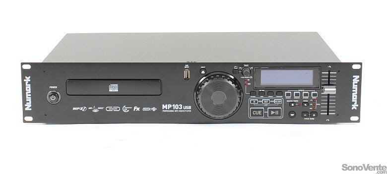 Numark MP 103 USB - Platine CD MP3 rackable Univers Sons
