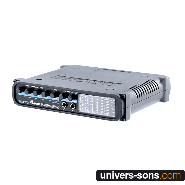 Motu 4pre Hybrid - Carte son Univers Sons