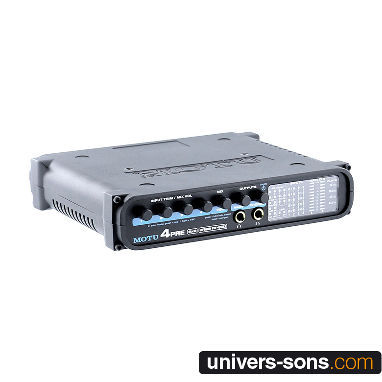 Motu 4pre Hybrid - Carte son Univers Sons