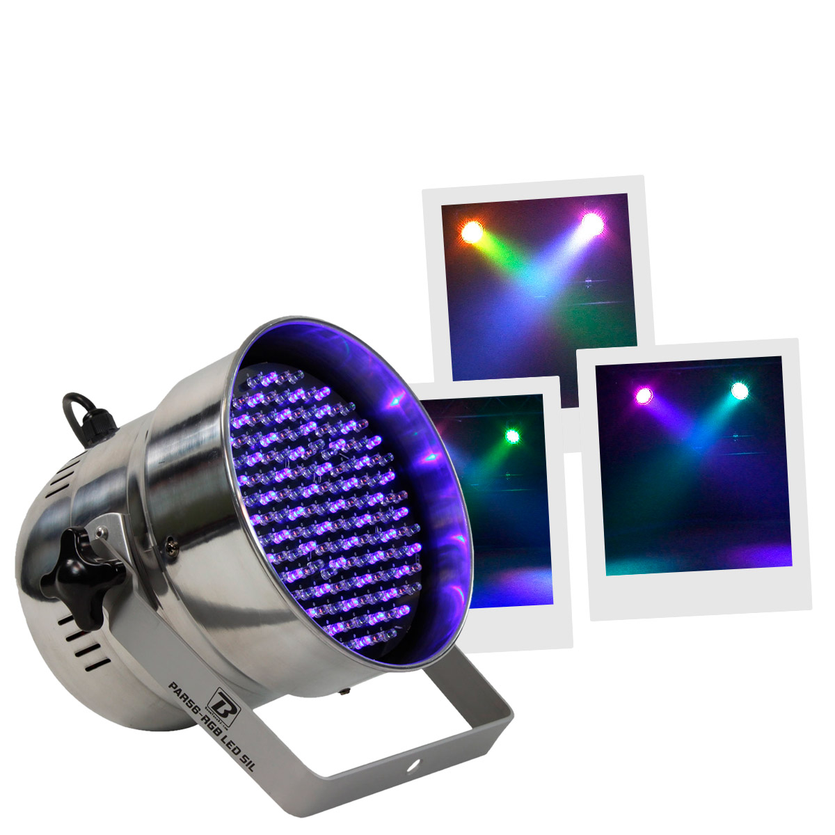 PAR 56 RGB LED Silver : Par Led BoomTone DJ - Univers Sons