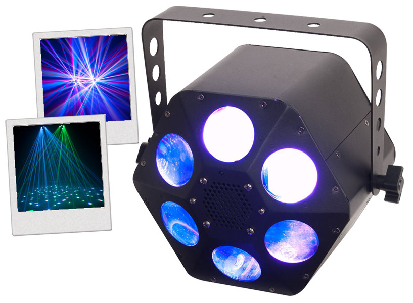 Quad Phase HP : Effets à Led American DJ - Univers Sons
