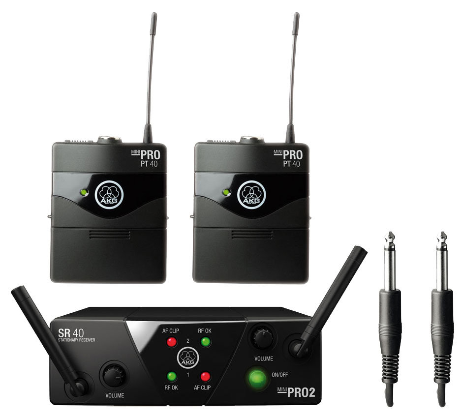 AKG WMS40 Mini2 Dual Instrument - Système HF Instruments Univers Sons