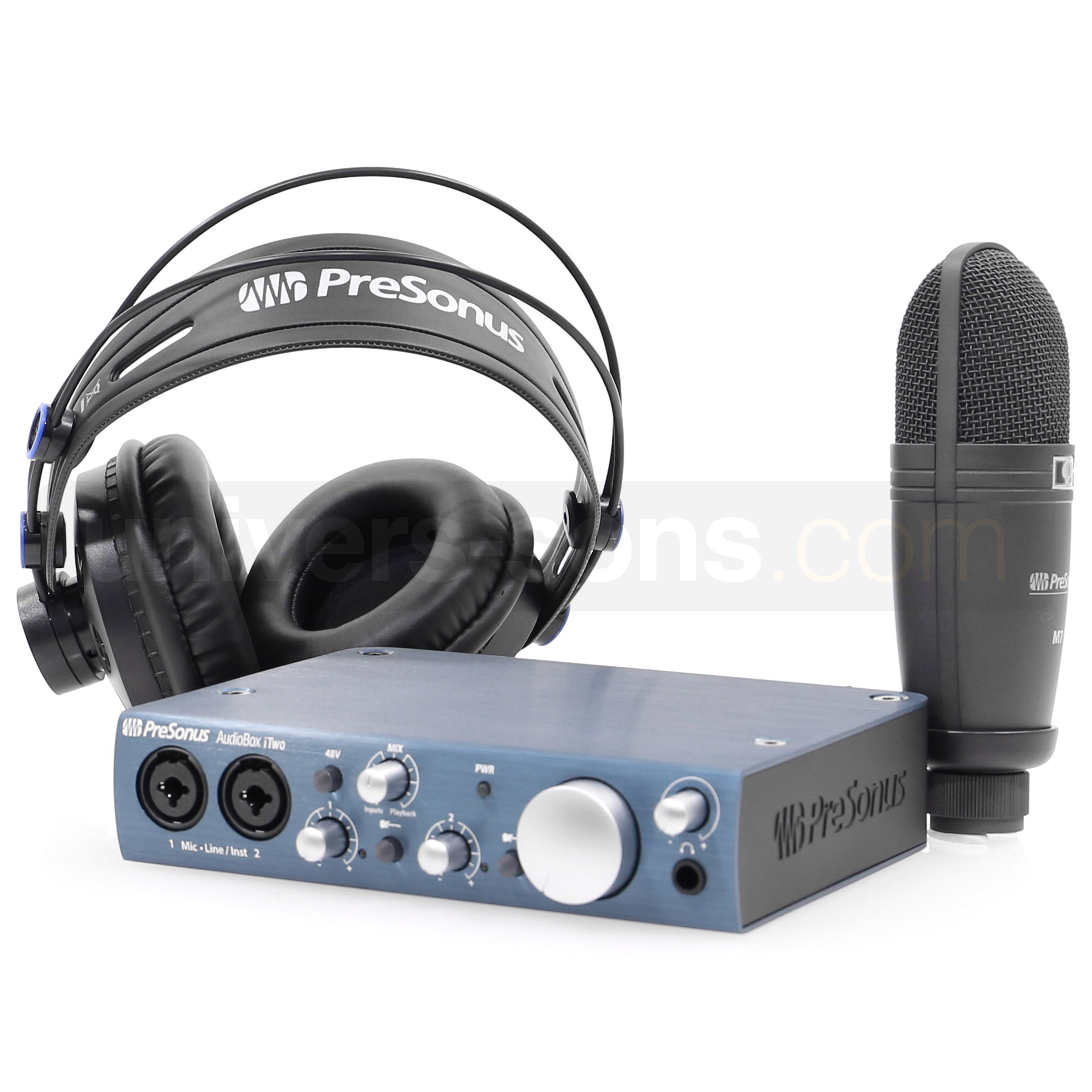Audiobox iTwo Studio Bundle : Carte Son Presonus - Univers Sons