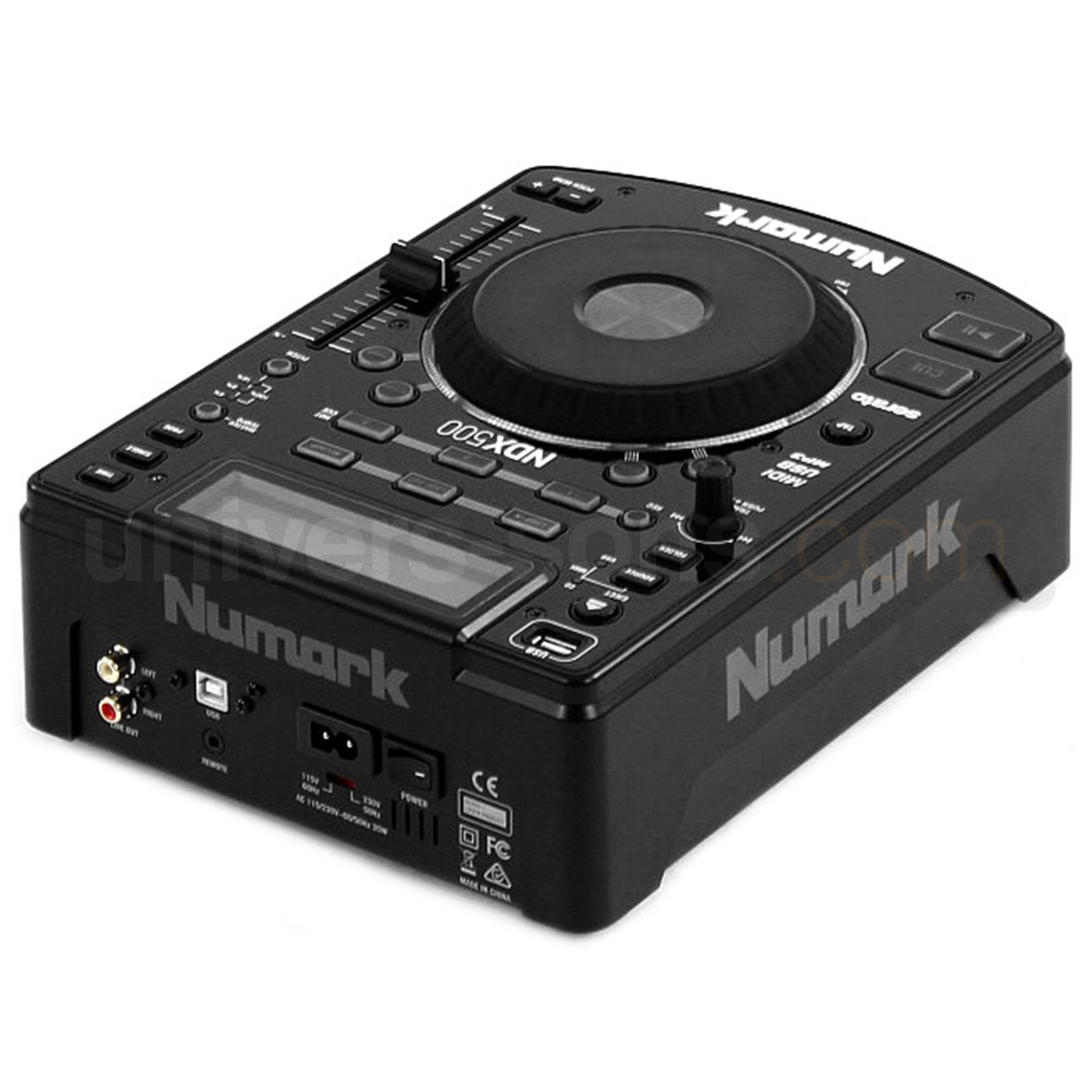 Numark NDX500 Pack - Platine CD MP3 à plat Univers Sons