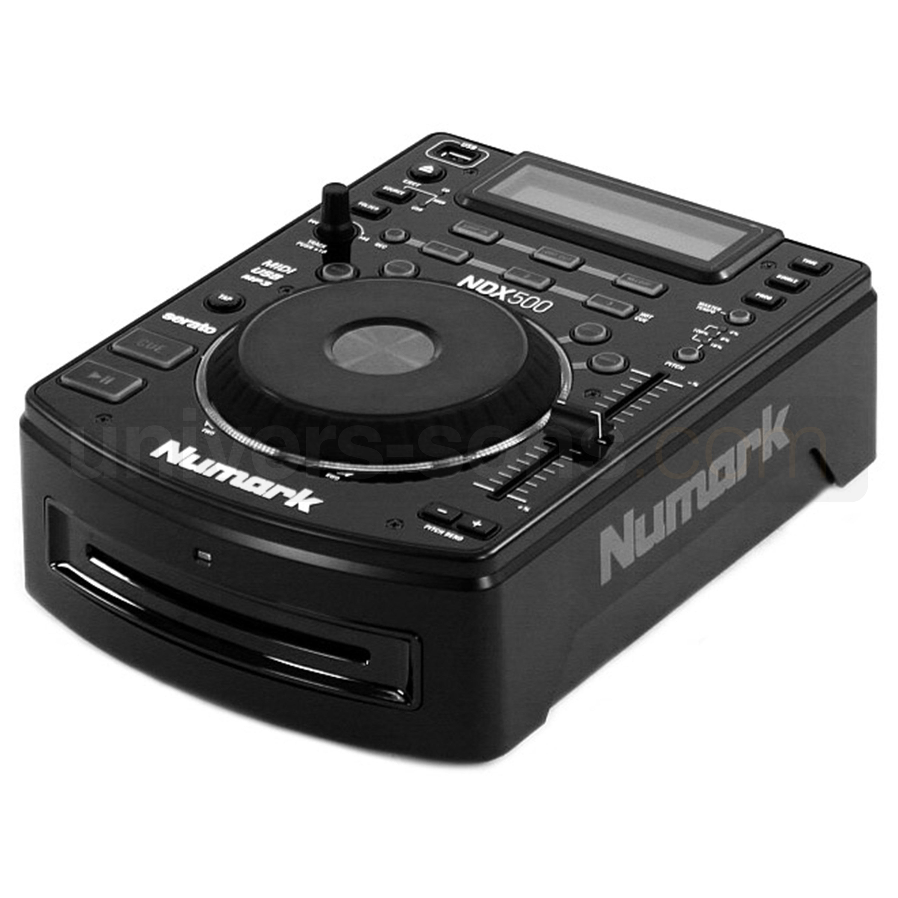 Numark NDX500 Pack - Platine CD MP3 à plat Univers Sons