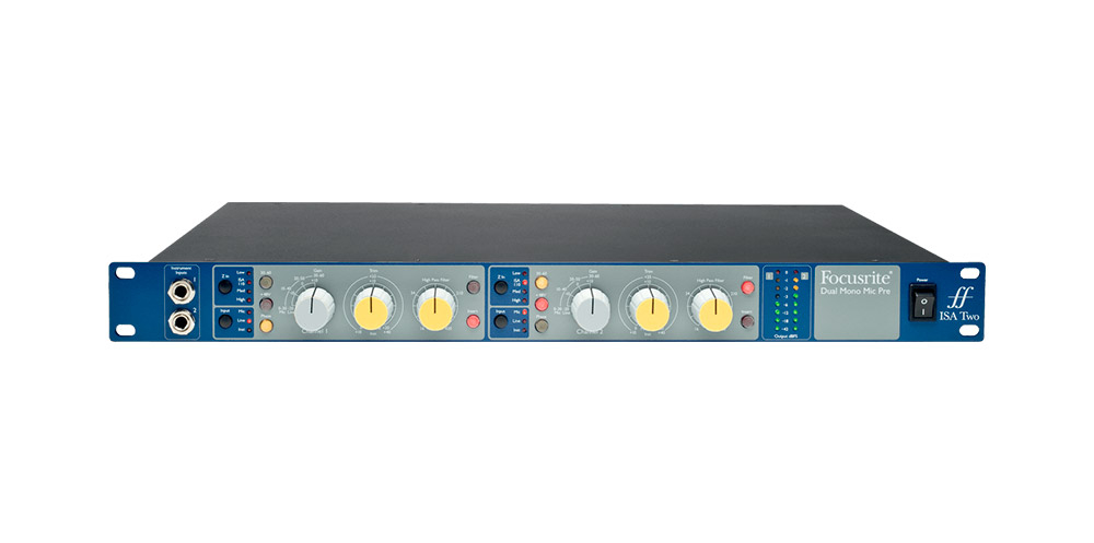 ISA Two : Préampli Focusrite - Univers Sons
