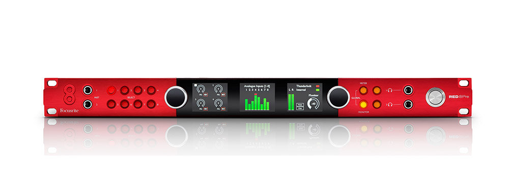 Red 8Pre : Carte Son Focusrite - Univers Sons