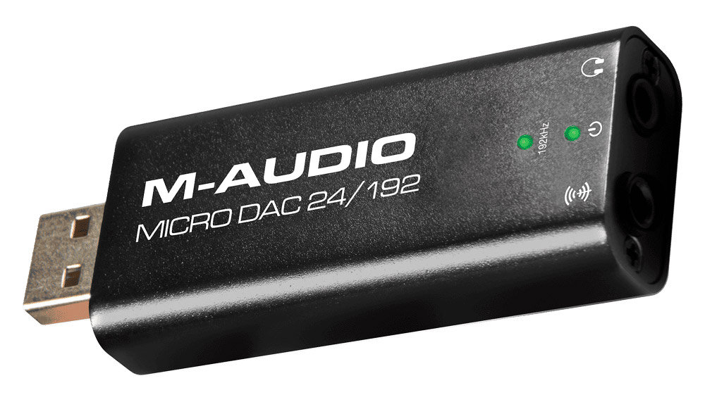M AUDIO Micro DAC 24/192 - Convertisseur A / D D / A Univers Sons