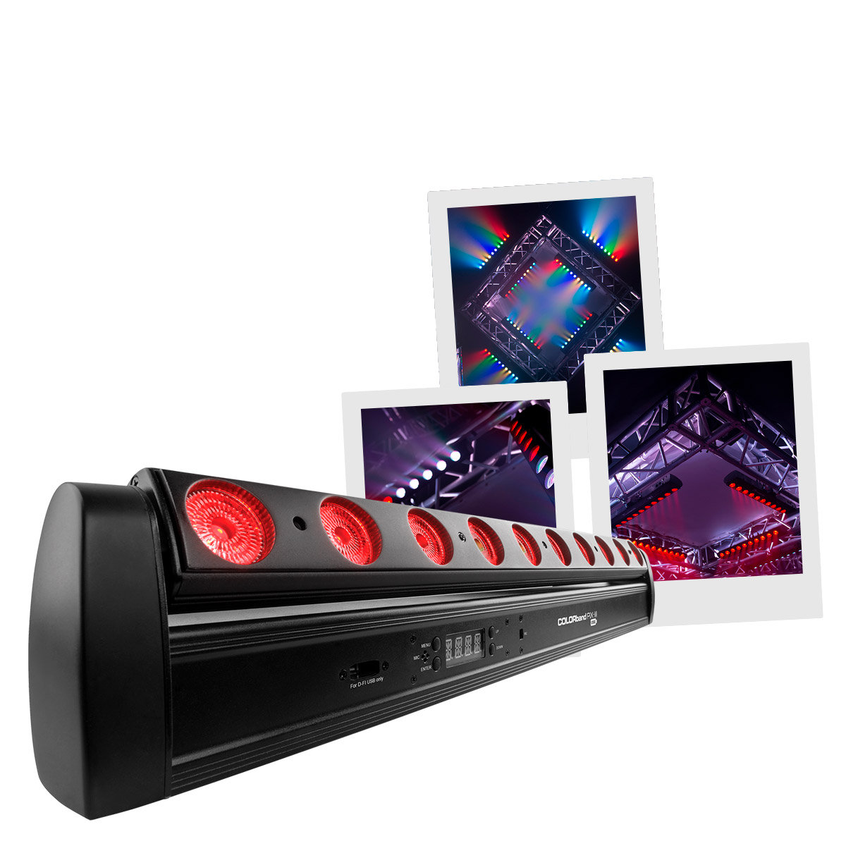Chauvet COLORband PiX-M USB - Barre à LED Univers Sons