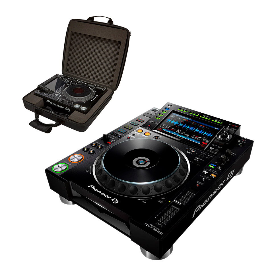 CDJ 2000 NXS 2 Pack bag : Platine CD MP3 à Plat Pioneer DJ - Univers Sons