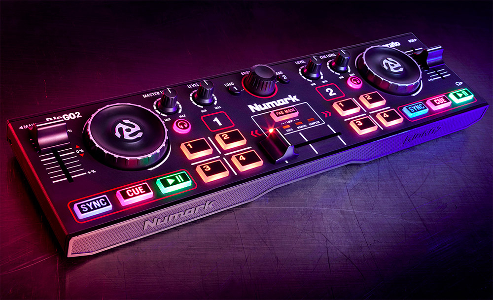 DJ2GO2 Pocket DJ Controller : Contrôleur DJ USB Numark - Univers Sons