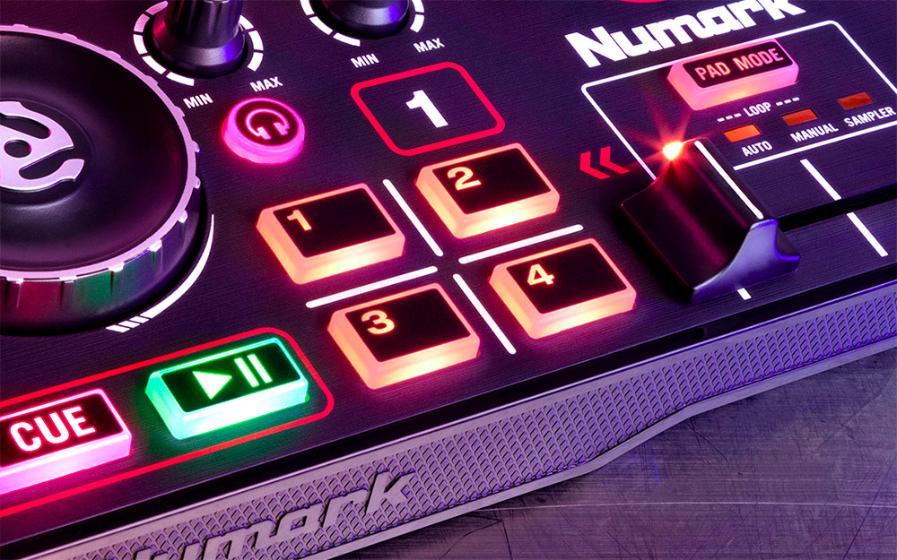 DJ2GO2 Pocket DJ Controller : Contrôleur DJ USB Numark - Univers Sons