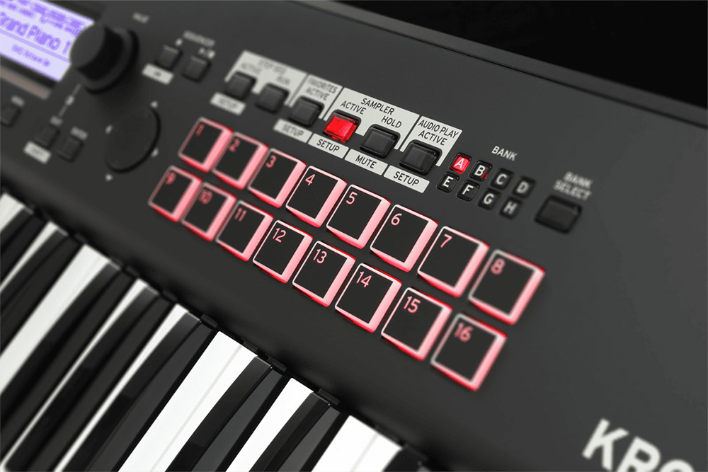 KROSS 2-61-RM Red Marble : Synthétiseur Korg - Univers Sons