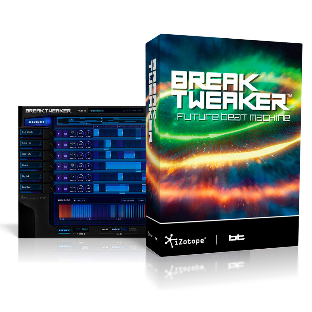 Izotope BreakTweaker - Logiciel plugins d'effets Univers Sons