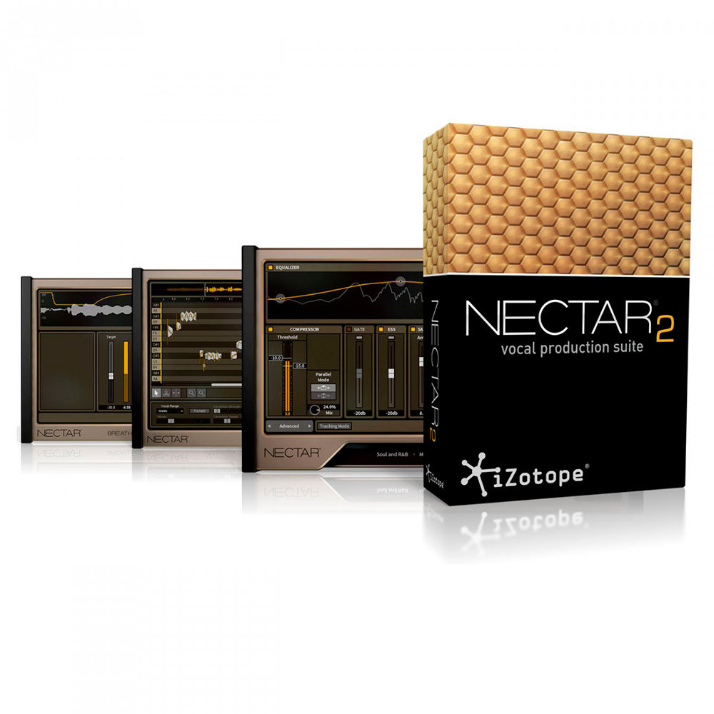 Izotope Nectar 2 Production Suite - Logiciel plugins d'effets Univers Sons