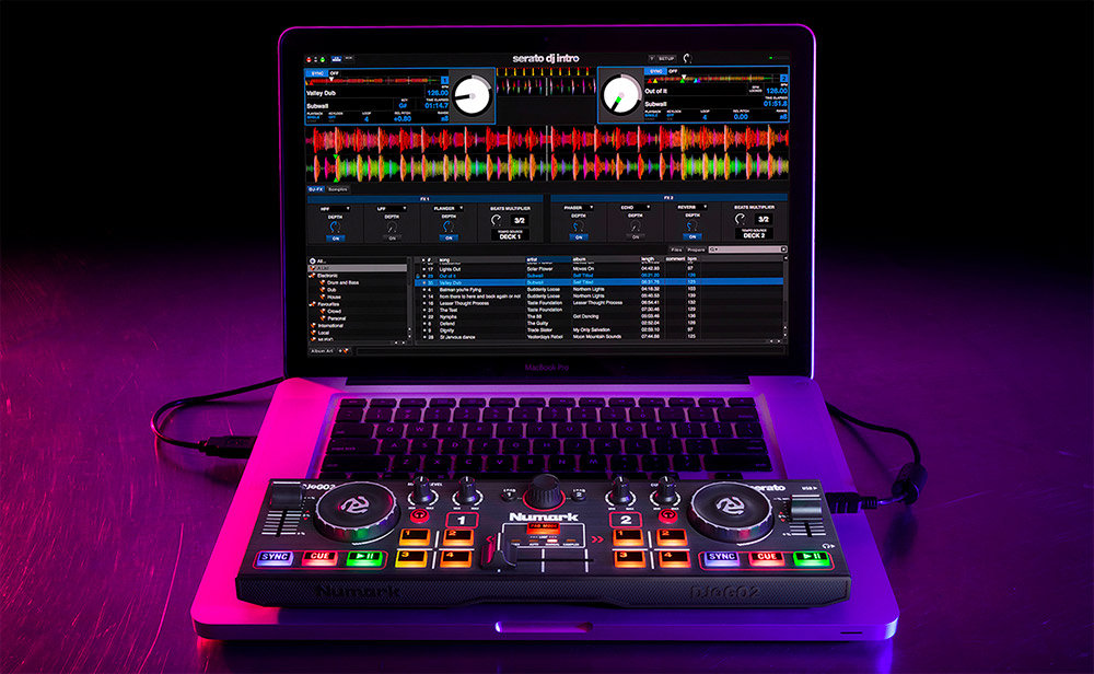 Numark DJ2GO2 Pocket DJ Controller - Contrôleur DJ USB Univers Sons
