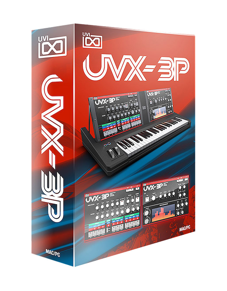 UVX-3P : Logiciel Instruments Virtuels UVI - Univers Sons