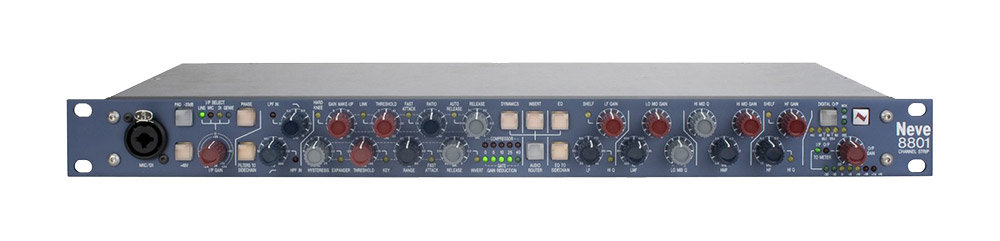 Neve 8801 channel strip - Tranche de Console Univers Sons
