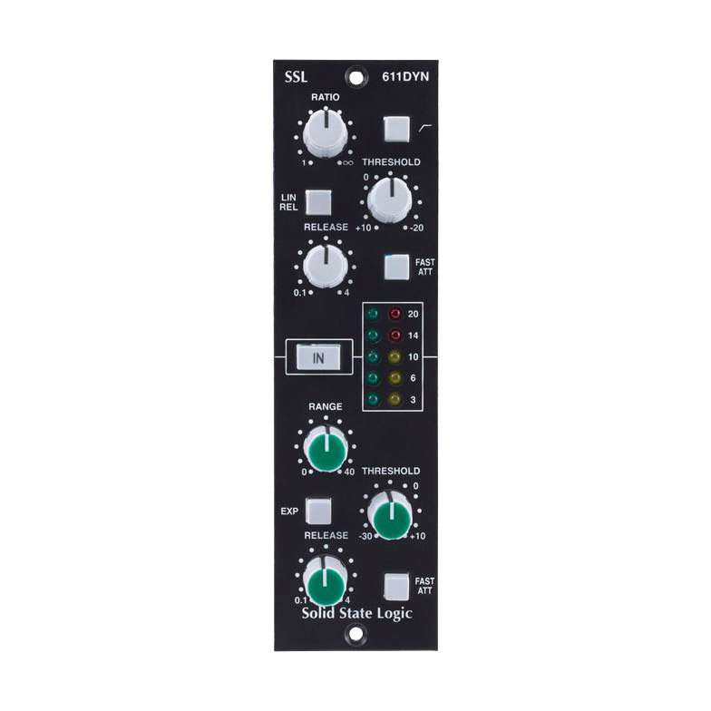 SSL E-Series Dynamics Module (500 format racks) - Tranche de console ...