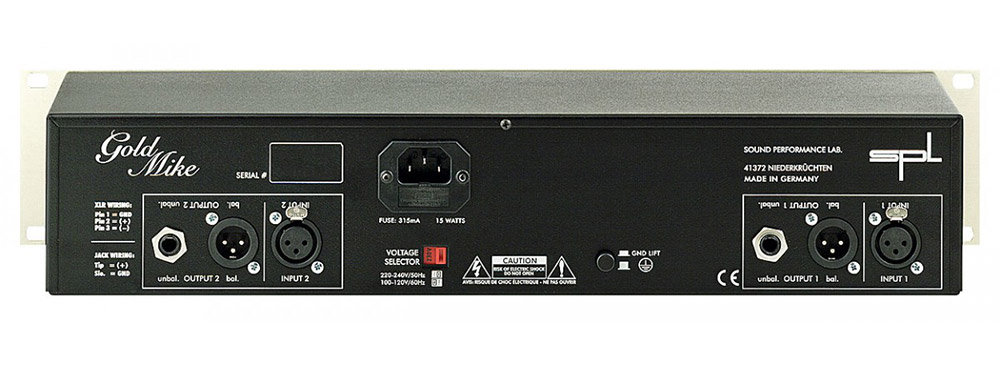 SPL GoldMike Mk2 - Préampli Univers Sons
