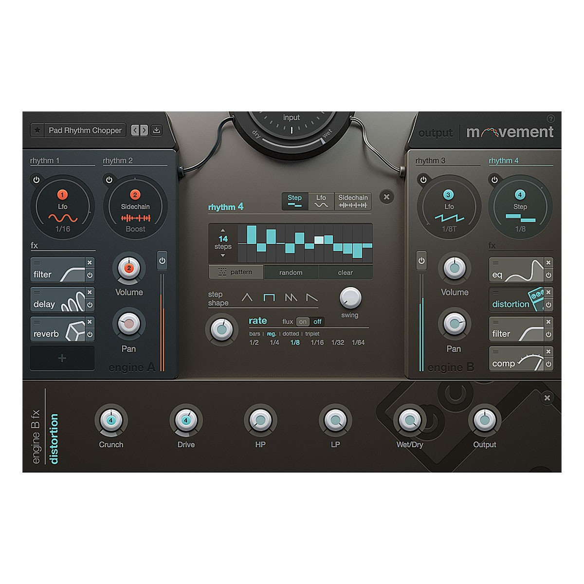 Output Movement - Logiciel instruments virtuels Univers Sons