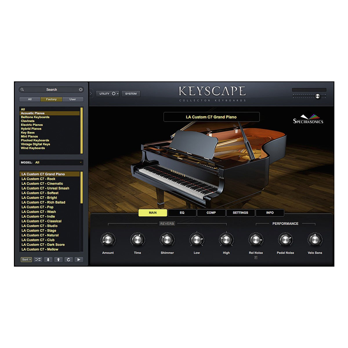 Spectrasonics Keyscape (boîte) - Logiciel instruments virtuels Univers Sons
