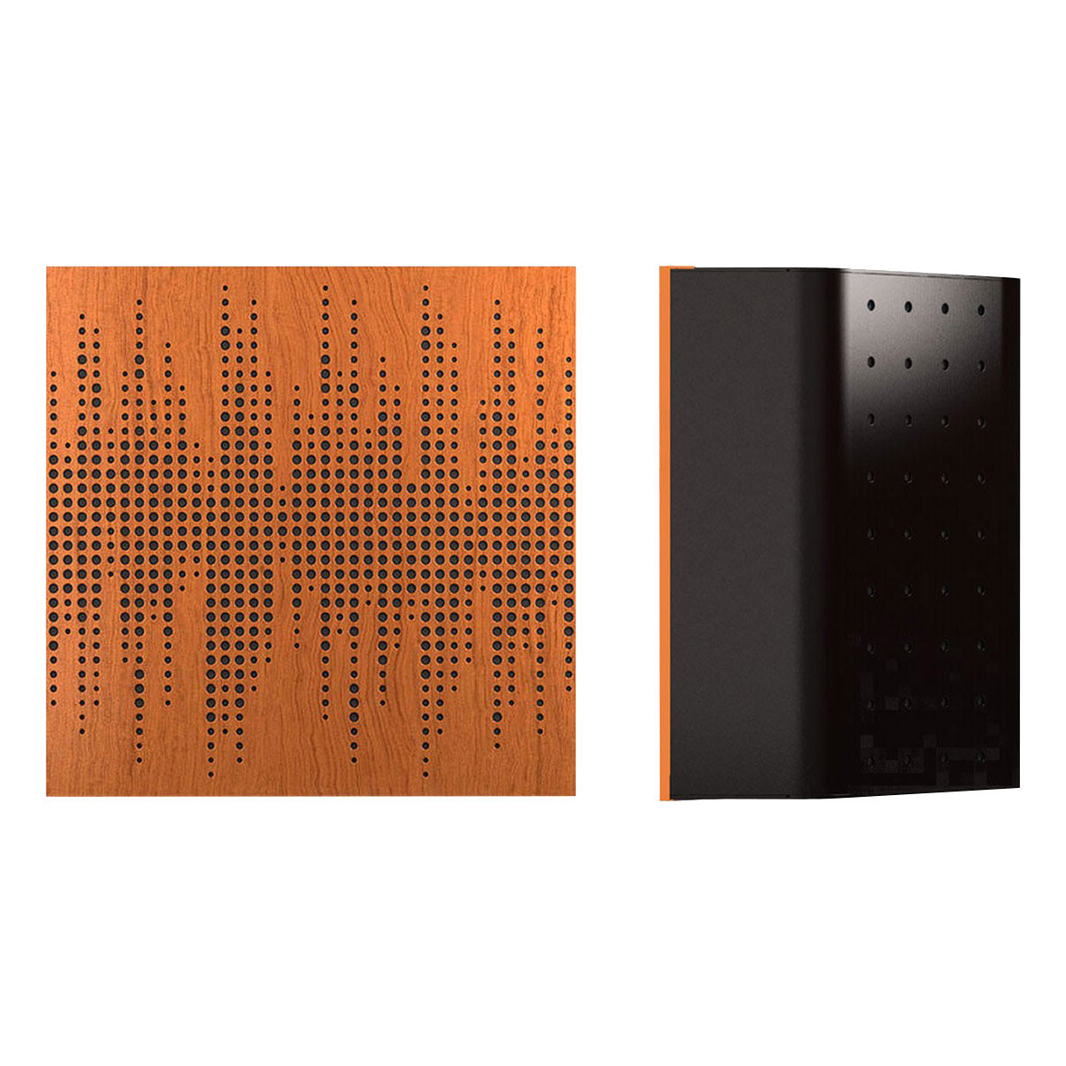 Artnovion Athos Bass Trap Corner bois naturel Cerise (lot de 2 ...