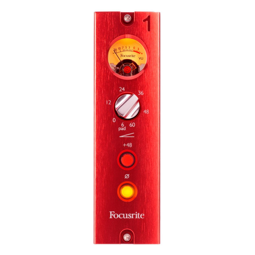 Focusrite Red 1 Series 500 Mic Pre - Tranche de console Univers Sons