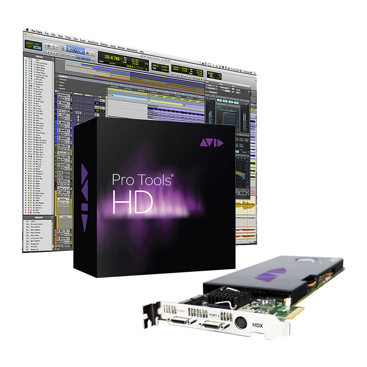 AVID HD HDX Core + Pro Tools Ultimate Perpétuel - Logiciel Séquenceur ...