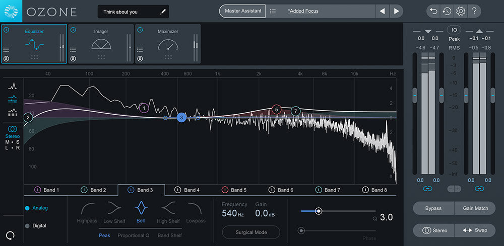 Izotope Ozone Elements - Logiciel plugins d'effets Univers Sons