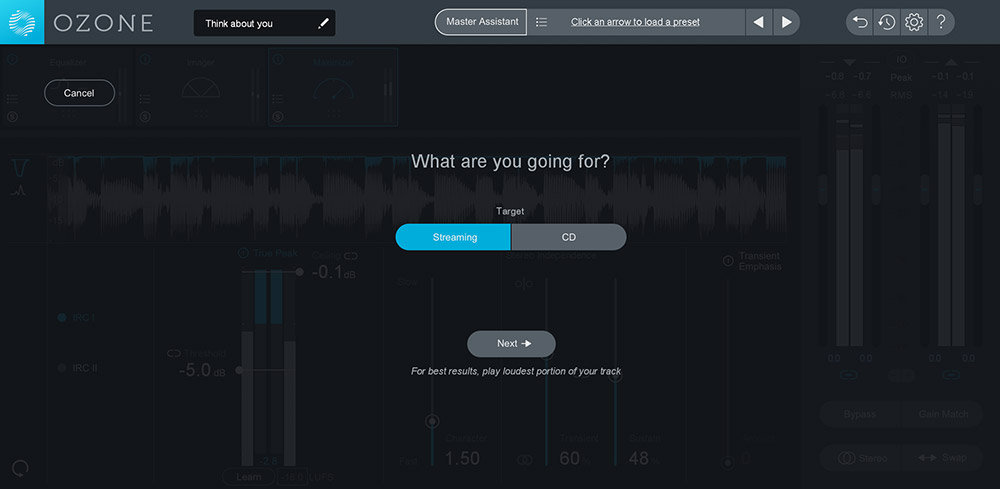 Izotope Ozone Elements - Logiciel plugins d'effets Univers Sons