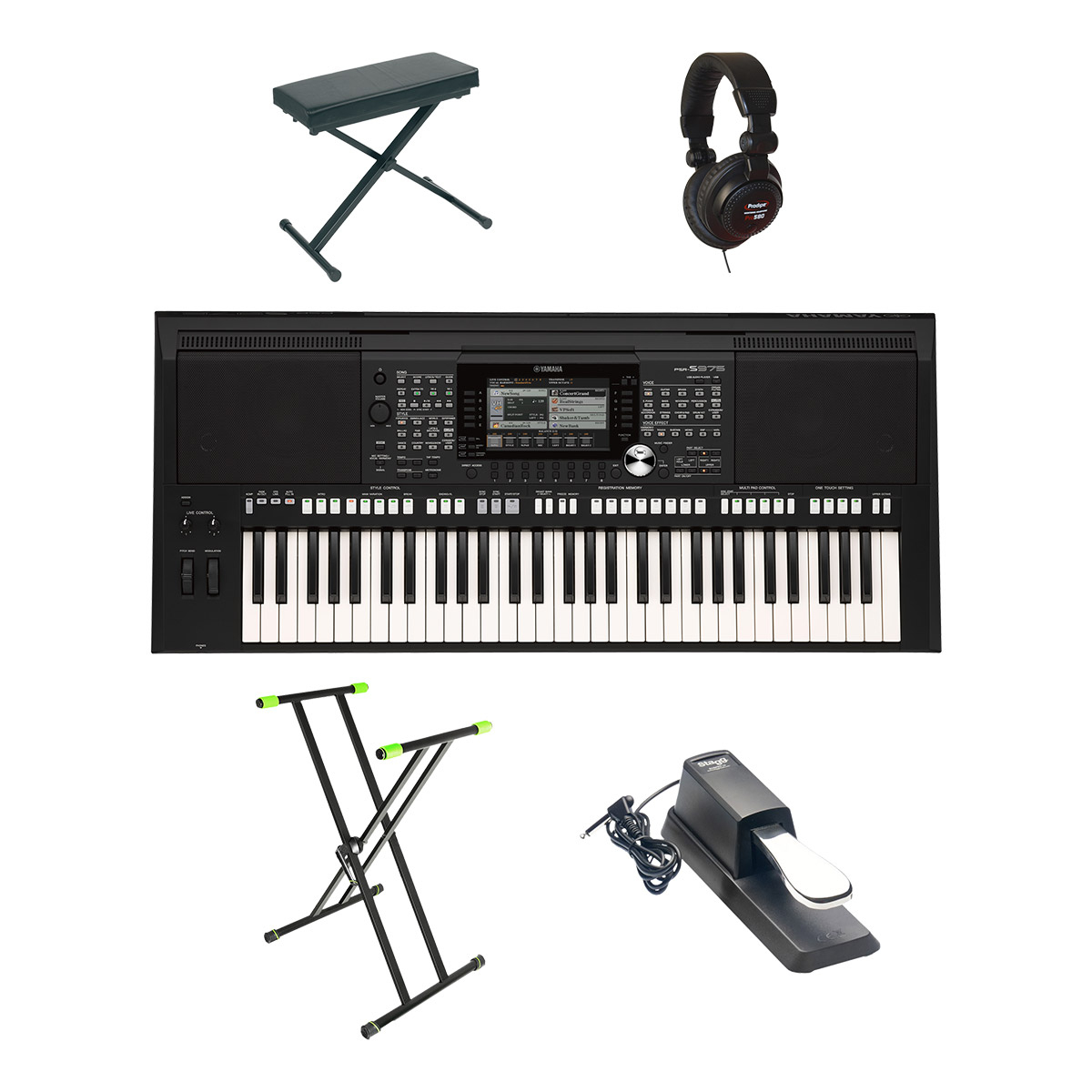 PSR-S975 Deluxe Set : Clavier Toucher Dynamique Yamaha - Univers Sons