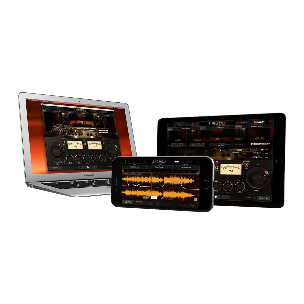 Lurssen Mastering Console : Logiciel de Mixage IK Multimédia - Univers Sons