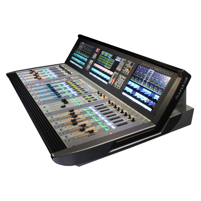 Vi 2000 : Console de Mixage Numérique SoundCraft - Univers Sons