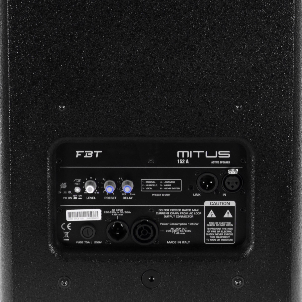 MITUS 152A : Enceinte Amplifiée FBT - Univers Sons