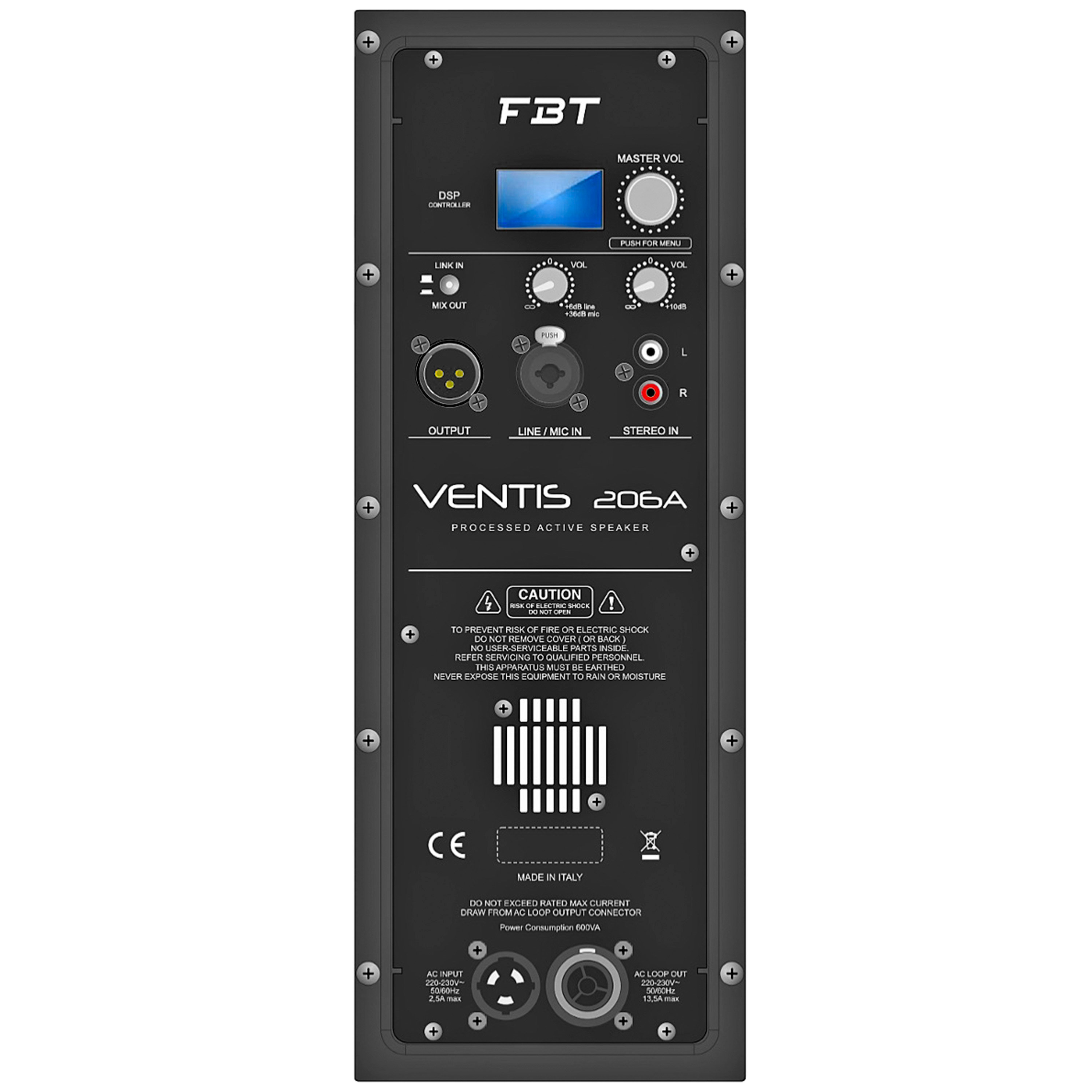 FBT VENTIS 206A - Enceinte amplifiée Univers Sons