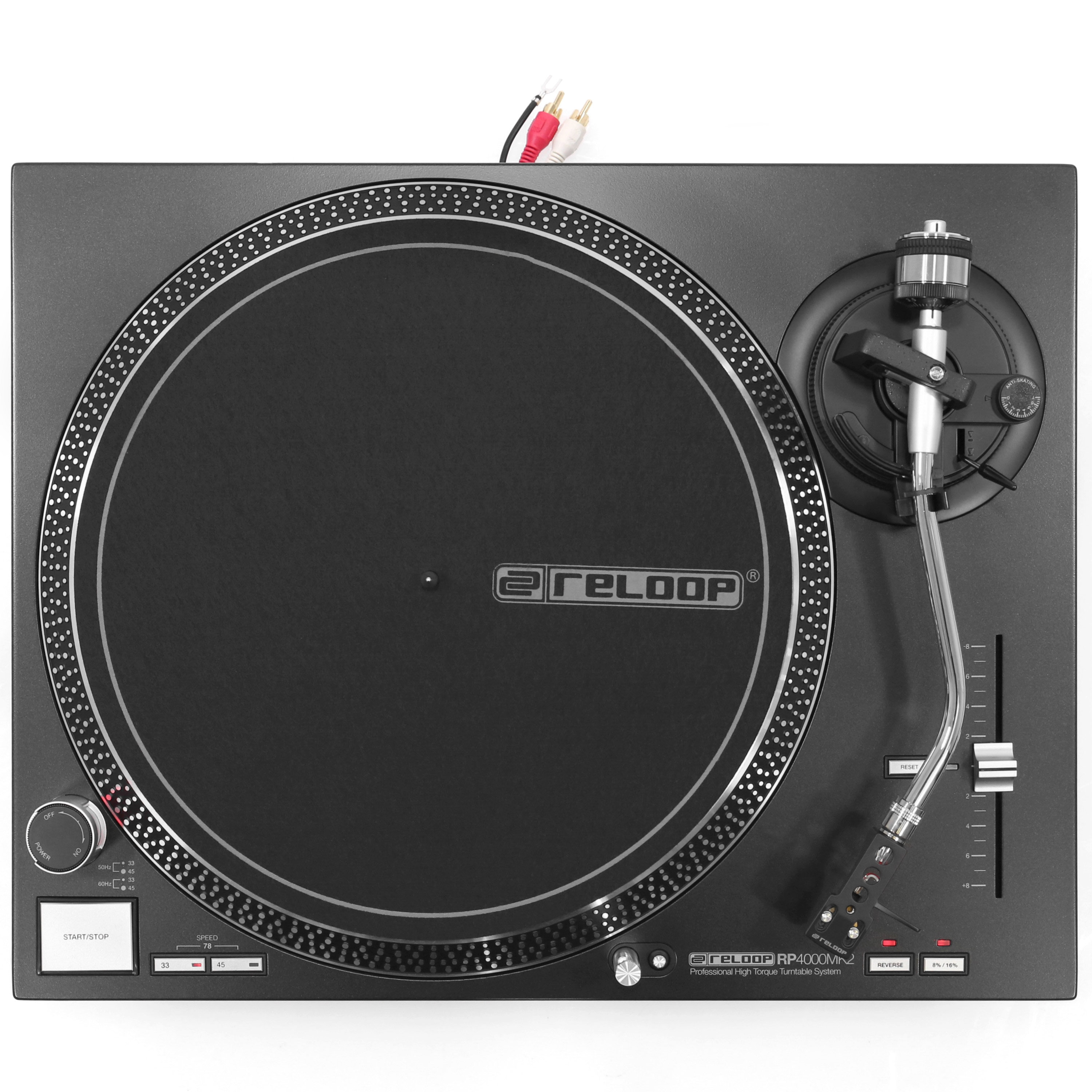 Reloop RP 4000 MK2 - Platine à entrainement direct Univers Sons