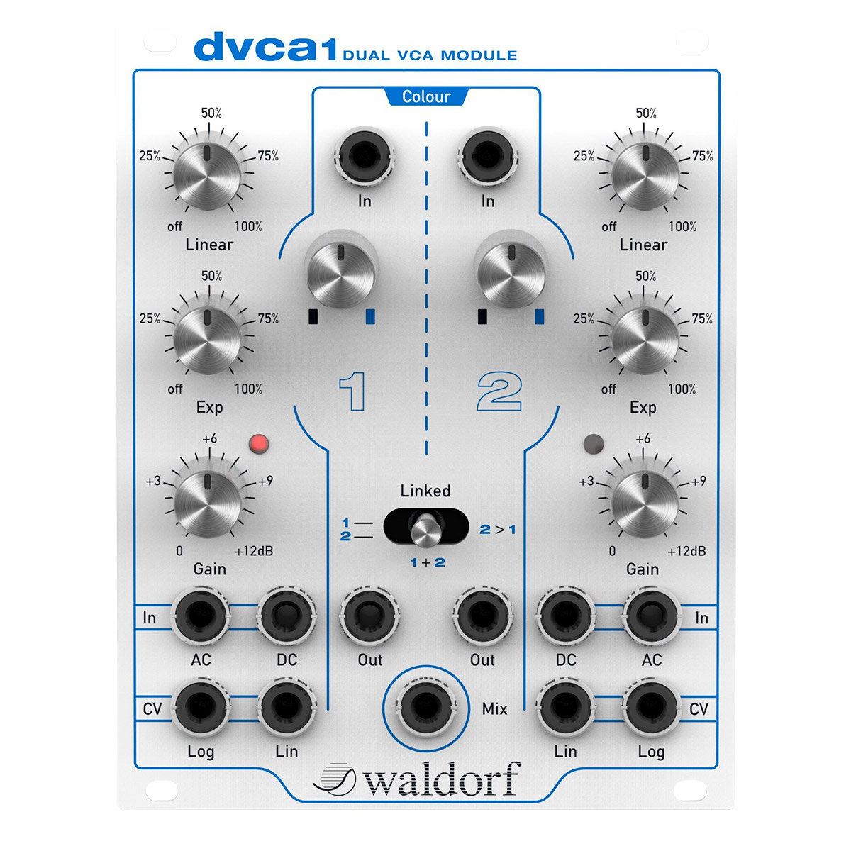 Waldorf dvca1 Module Eurorack double VCA - Traitement du son Univers Sons