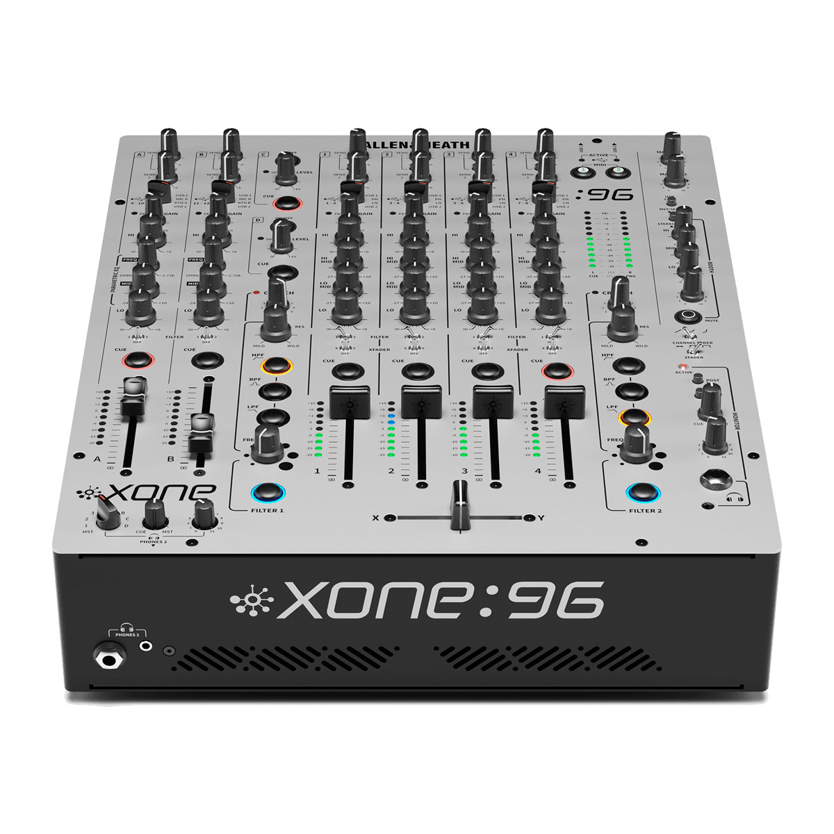 Xone 96 + Decksaver DS Xone 96 : Table de Mixage DJ Allen & Heath ...