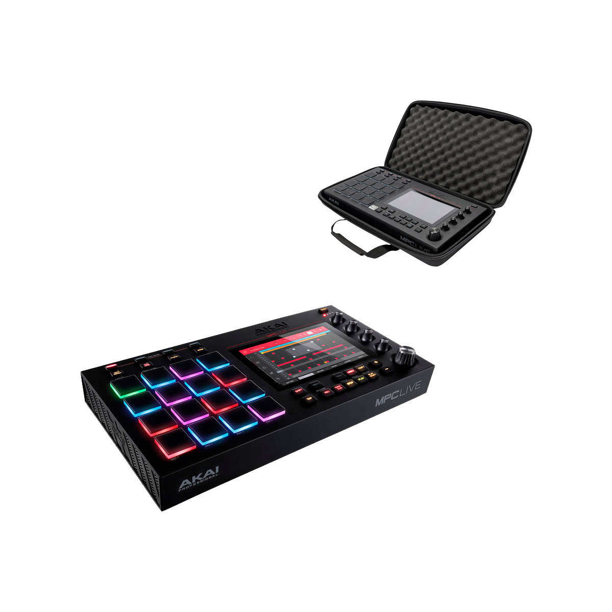 Akai Pack MPC Live + Ctrl case MPC Live - Sampler / grooveBox Univers Sons