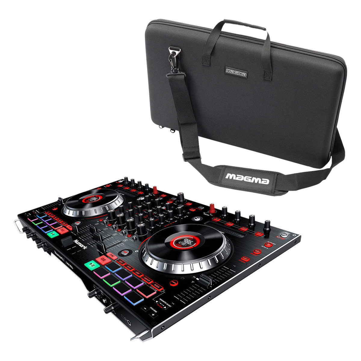 Numark Pack NS6 II + Ctrl case NS6 II - Contrôleur DJ USB Univers Sons