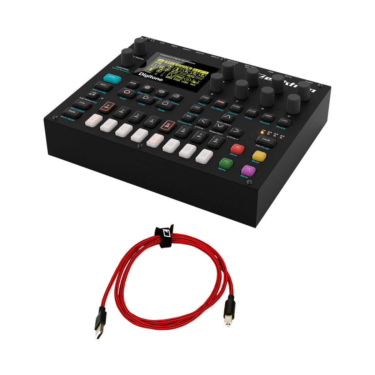Elektron Digitone + Cable Custom USB 1,6 m - Synthétiseur Univers Sons